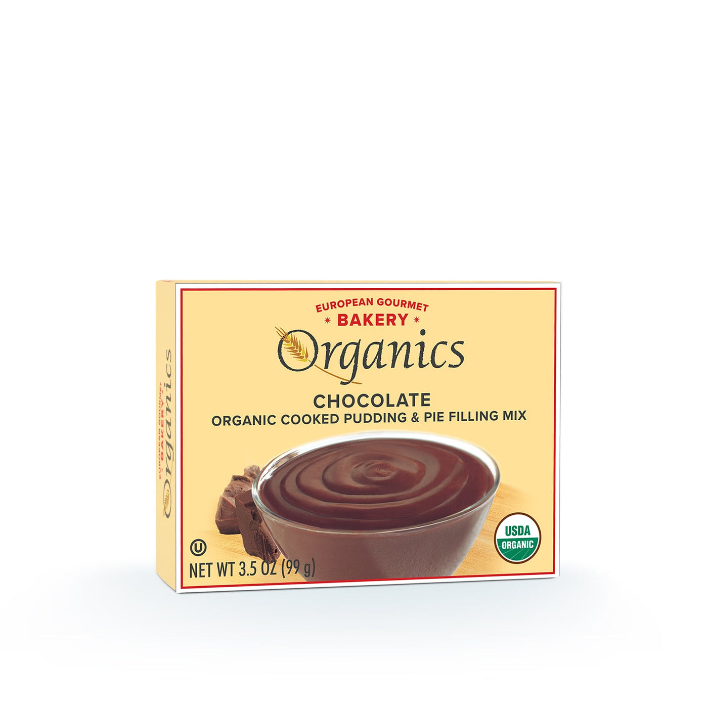Organic Chocolate Pudding Mix – European Gourmet Bakery