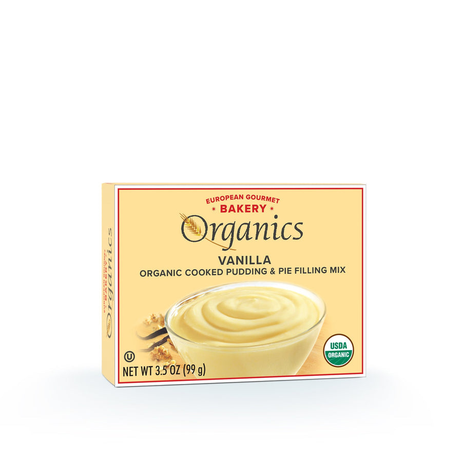 Organic Vanilla Pudding Mix – European Gourmet Bakery
